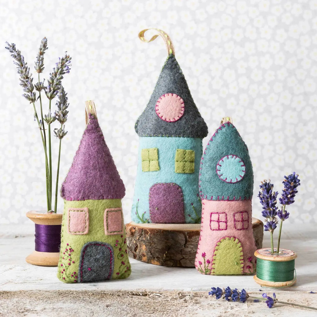 Lavender Houses Felt Craft Kit – Purple Haze Lavender Farm