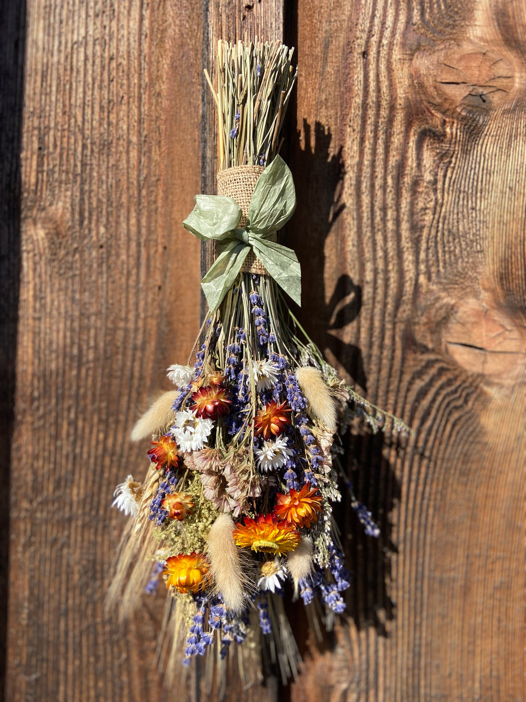 Everlasting Fall Door/Wall Swag – Purple Haze Lavender Farm
