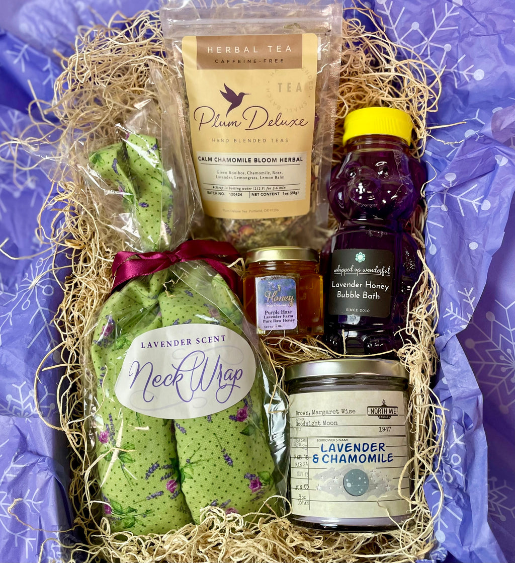 Ahh-some Lavender & Chamomile Relaxation Set – Purple Haze Lavender Farm